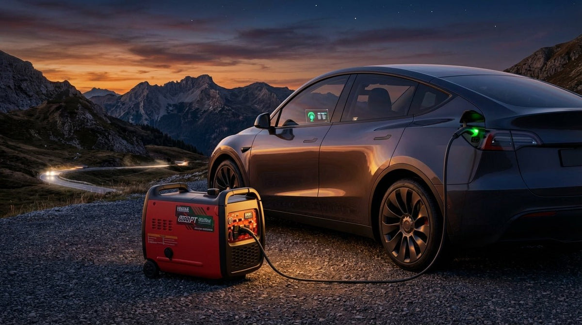 Can You Charge an EV with a Generator? | Tesla Test